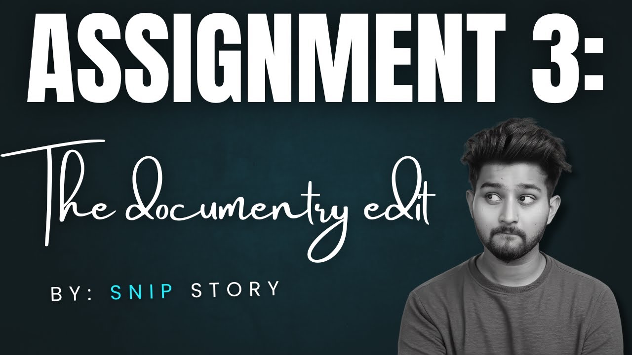 The Power of Visual Storytelling | A Documentary-Style Edit. - YouTube