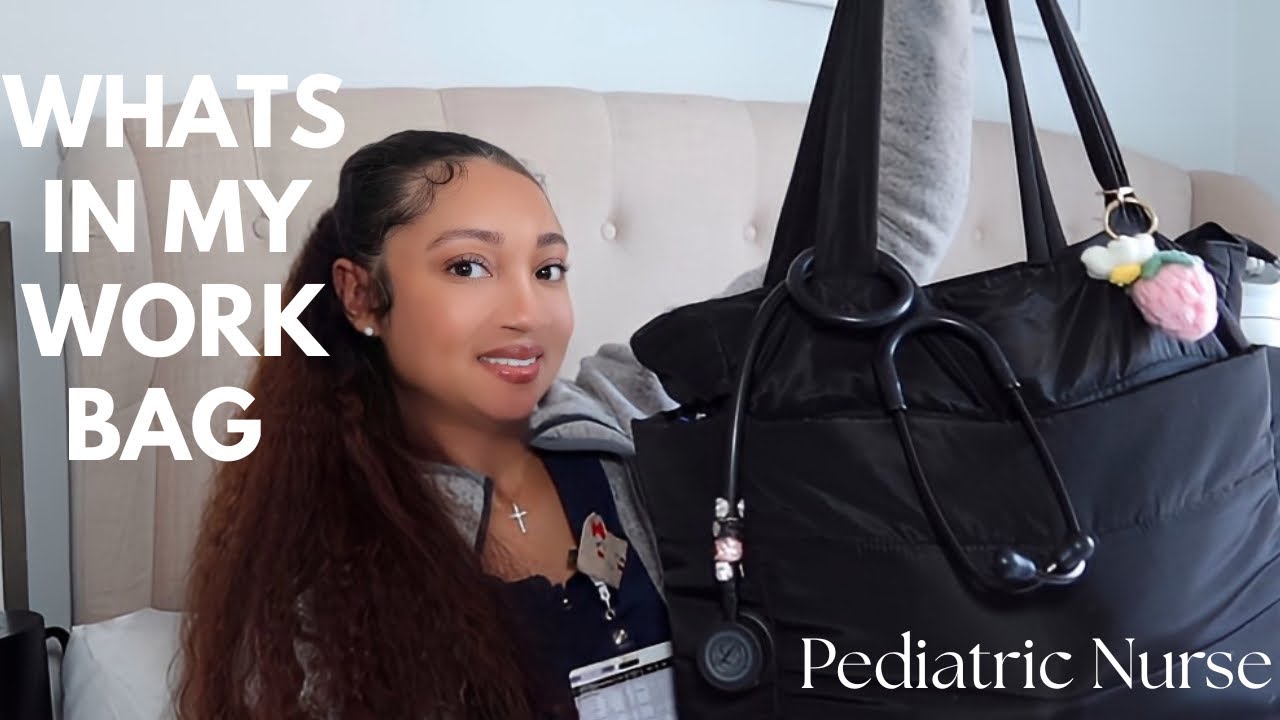 What’s In My Nurse Work Bag | Night Shift Essentials - YouTube