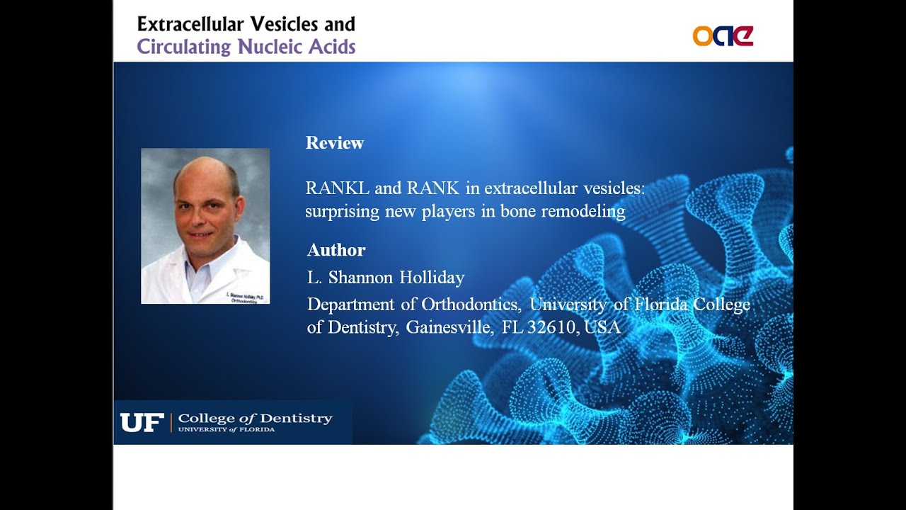 [EVCNA] RANKL and RANK in extracellular vesicles: surprising new ...