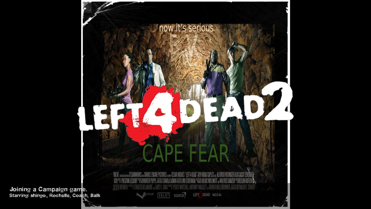 [ L4D 2 ] [Gameplay] Cape Fear. #balk #gameplay #l4d2 #zombalk - YouTube