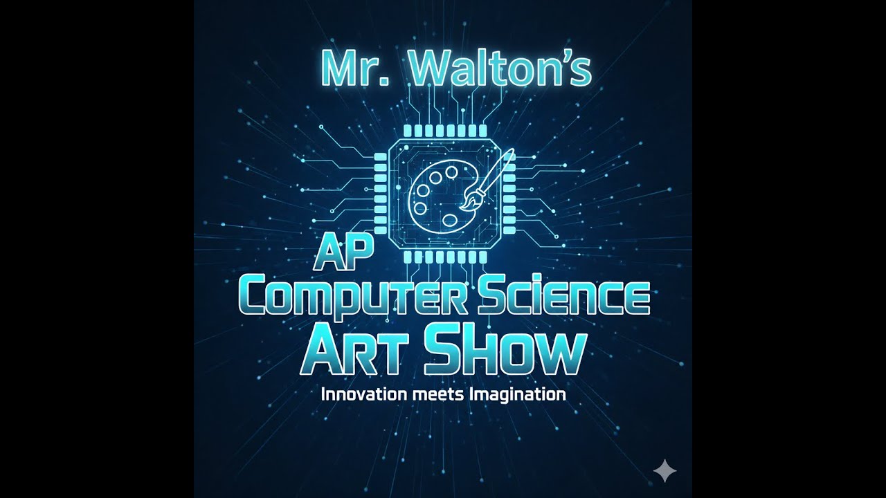 Mr. Walton's AP Computer Science Art Show - YouTube