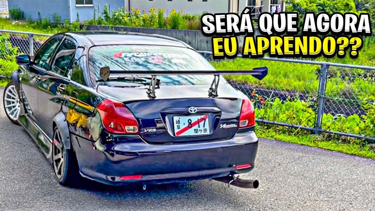 Drift Extremo no Japão: Upgrades Insanos no Toyota Verossa JZX110 - YouTube