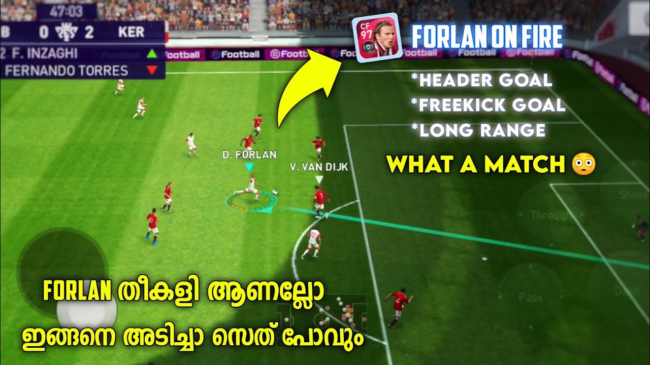 Pes 2021| Forlan's Weak Foot Shot😳| Forlan On Fire 🔥 - YouTube