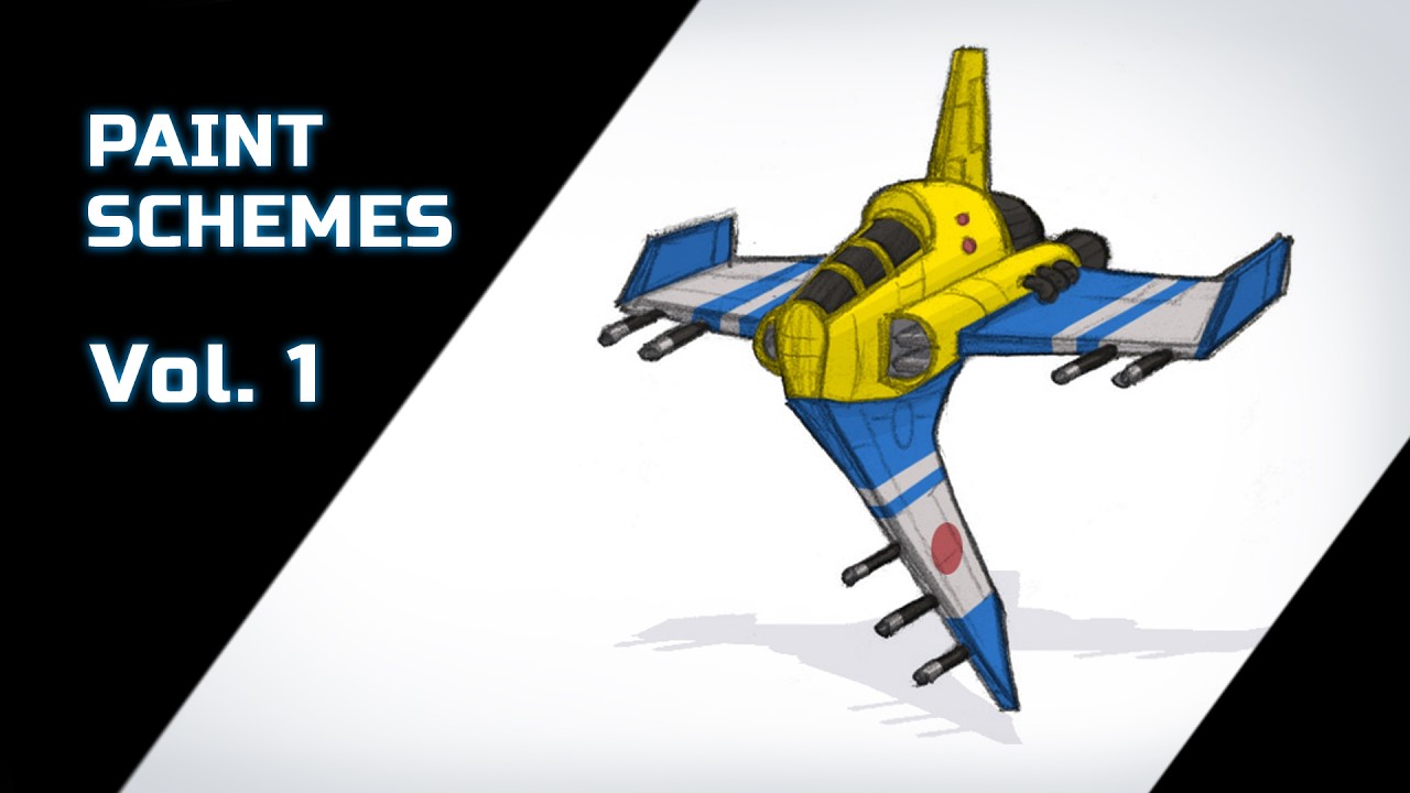 Spaceships, Paint Schemes: Sci-Fi Concept Art (Vol. 1) - YouTube