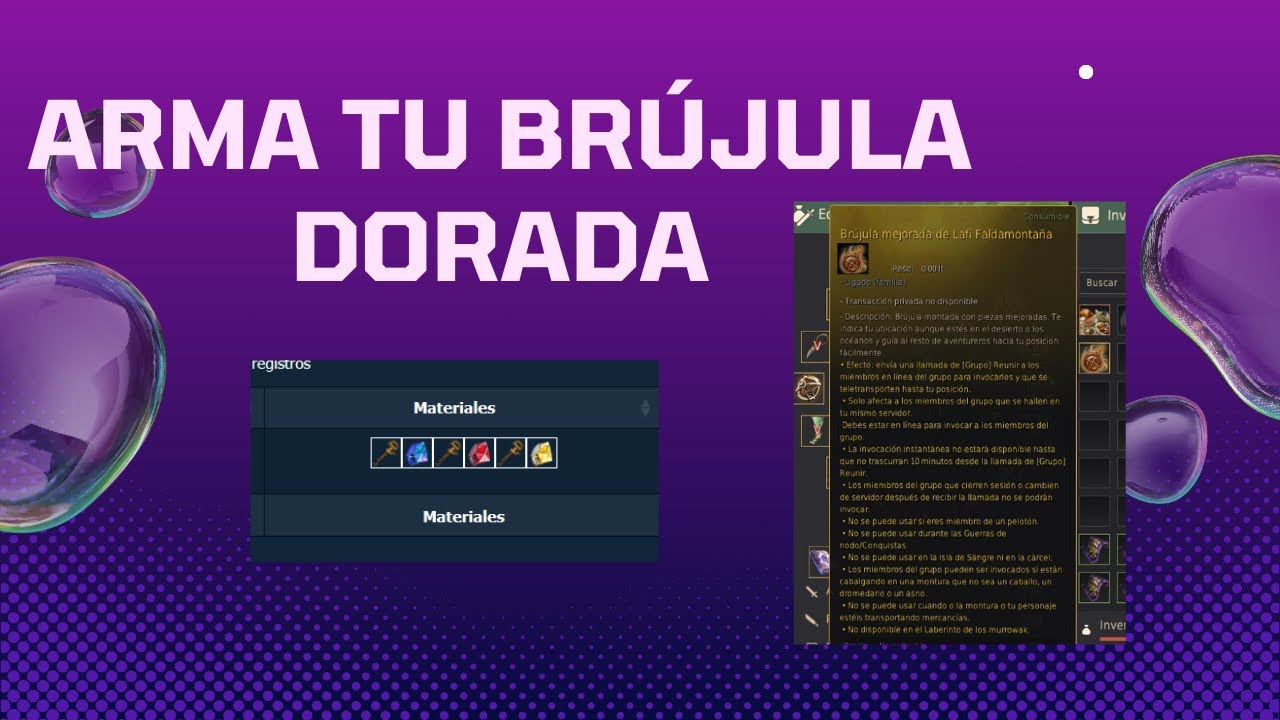 Consigue tu brújula dorada para este 2024 en BDO - YouTube