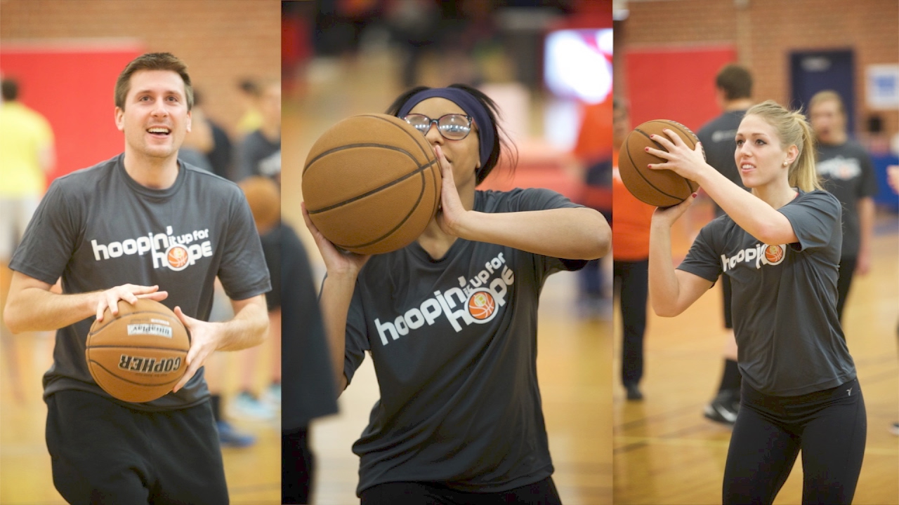 Hoopin' It Up For Hope - YouTube
