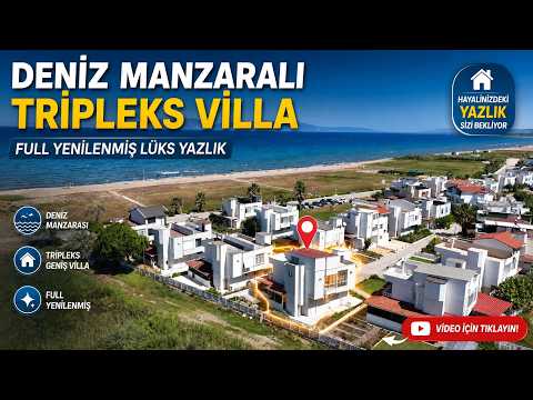 Deniz Manzaralı Tripleks Yazlık Villa