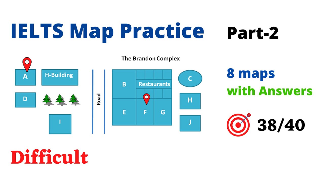 IELTS Listening Map Practice (Part-2) - YouTube