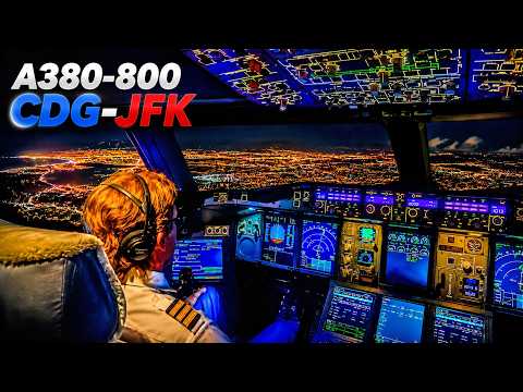 Fantastic Cockpit Views AIRBUS A380 Takeoff | 8 Cameras