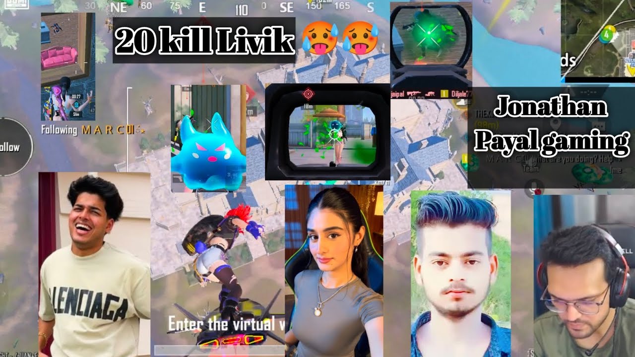 20 kil Livik ma sath ma Jonathan ️ #battelgroundsmobile #bgmi #video # ...
