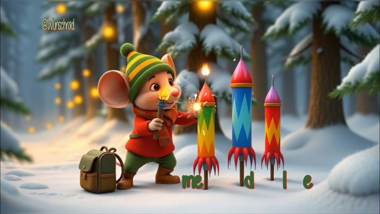 Silvestergrüße 2026! 🐭Das neue Jahr steht vor der Tür🌠🎇 - YouTube