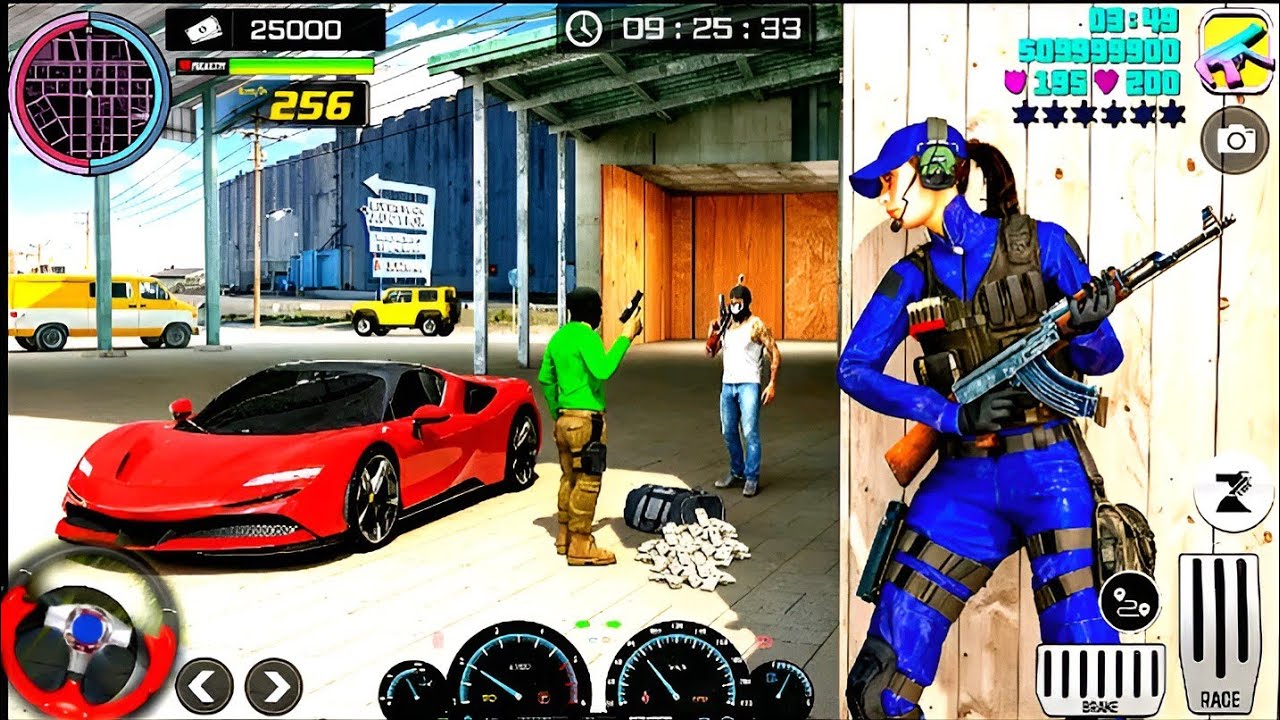 Police Simulator Gang Fight - Police Shoot Crime City Gangster Android ...