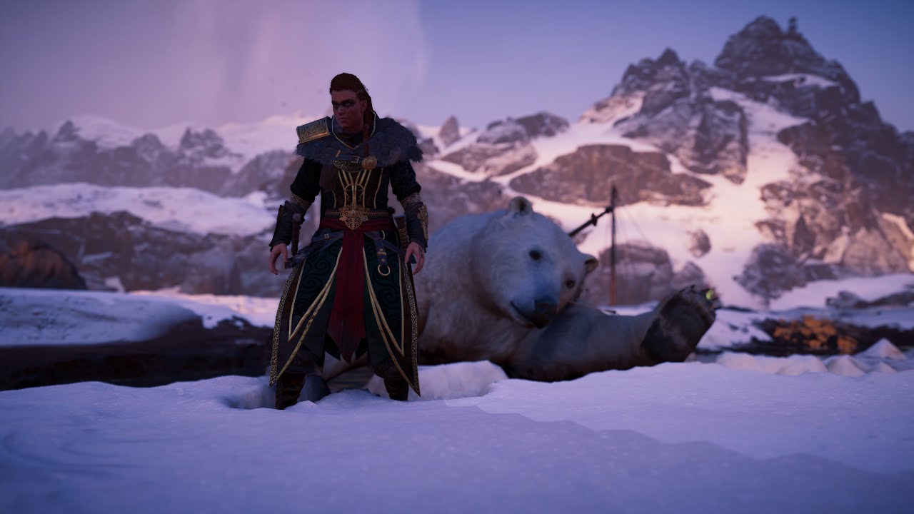 AC Valhalla: Bear of the Blue Waters Legendary Animal Fight - YouTube