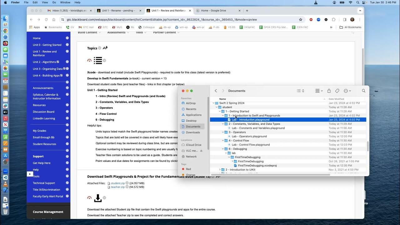 Swift Programming 2 - Unit 1 - Spring 2024 - YouTube