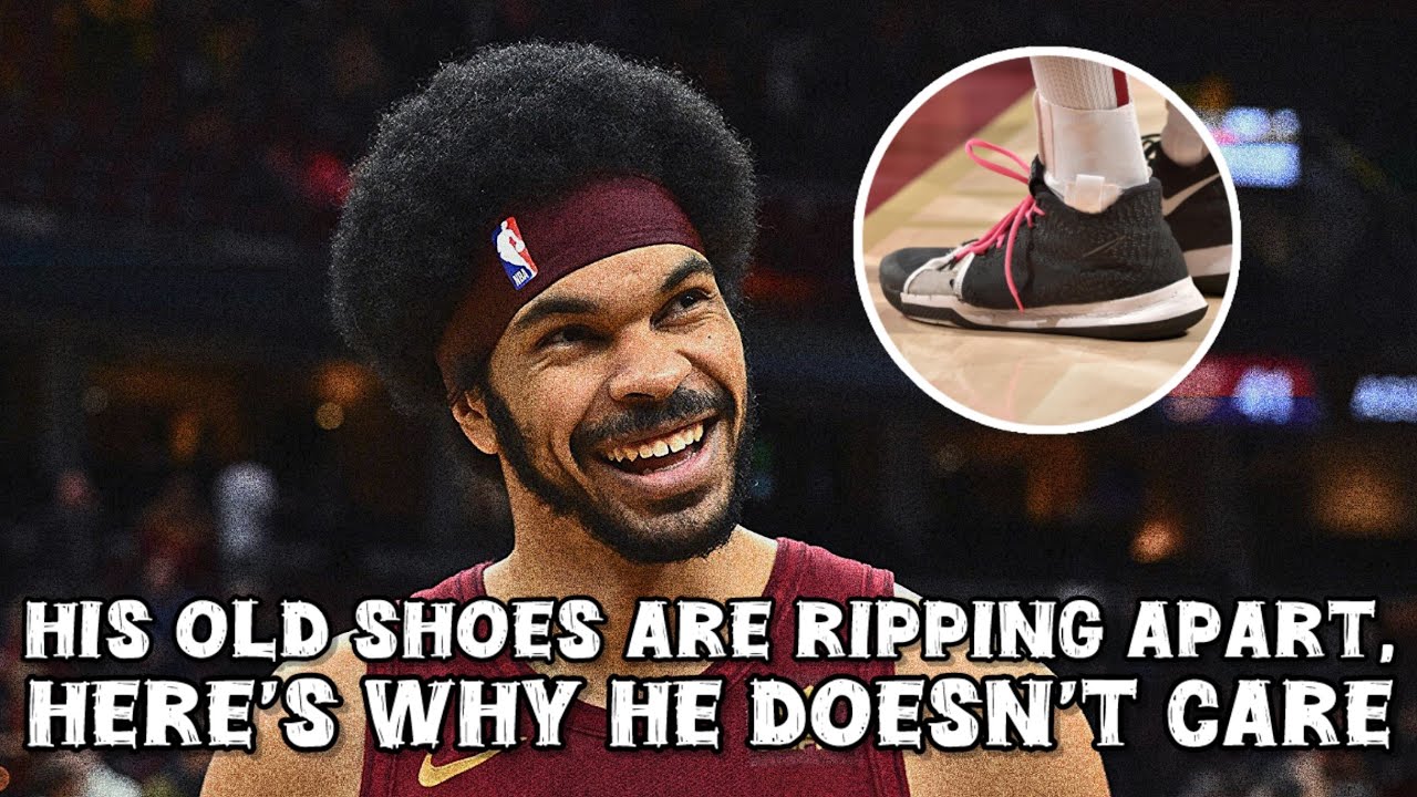 Jarrett Allen’s NIKE KYRIE SHOES Are Falling Apart, And Why He Doesn’t ...