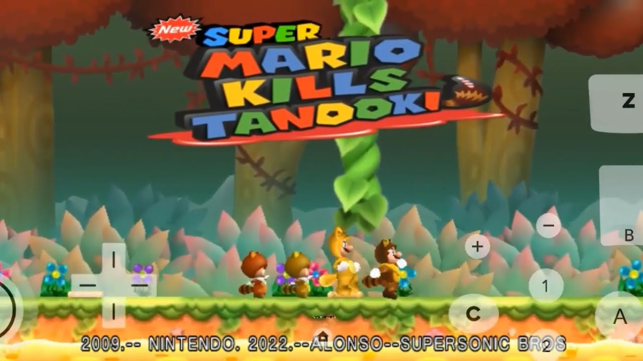 NEW super Mario kills tanooki (completo + download) - YouTube