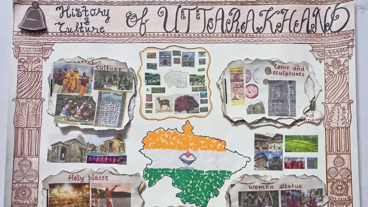Project Ideas |collage work|history of Uttrakhand| class10 CBSE - YouTube