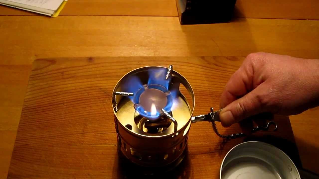 Benzin-Gaskocher Benzinkocher Optimus Svea 123R - YouTube