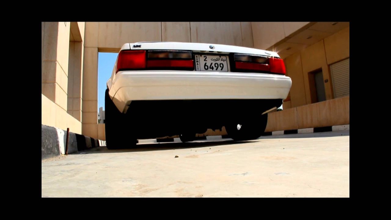 my mustang notchback 93 fox body - YouTube