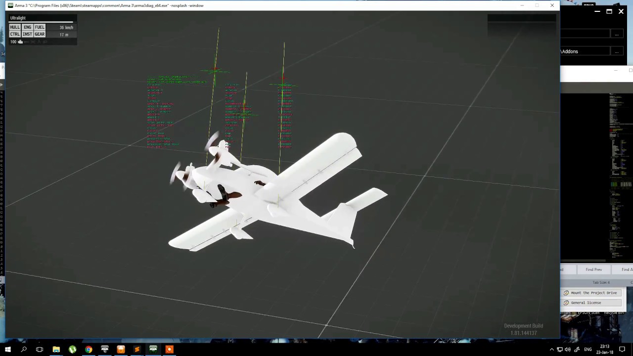 Arma3 mod - Cri Cri World's Smallest Twin Engine Aircraft video 5 - YouTube