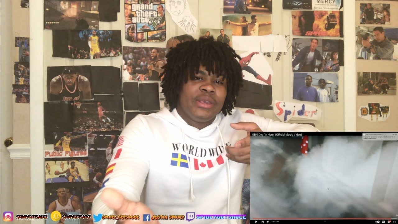 Reaction - OBN Dev "In Here" (Official Music Video) - YouTube