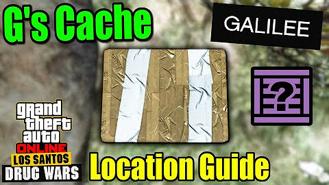 ALL G's Cache Locations GTA 5 Online - YouTube