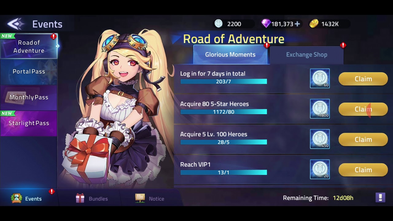 MLA post Lunox Update Diamond Compensation | Mobile Legend Adventures ...