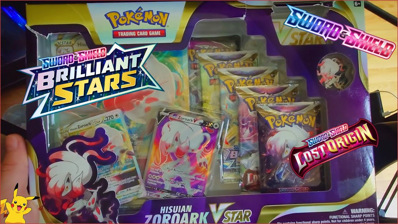 Pokemon Hisuian Zoroark Collection Box TCG CODES - YouTube