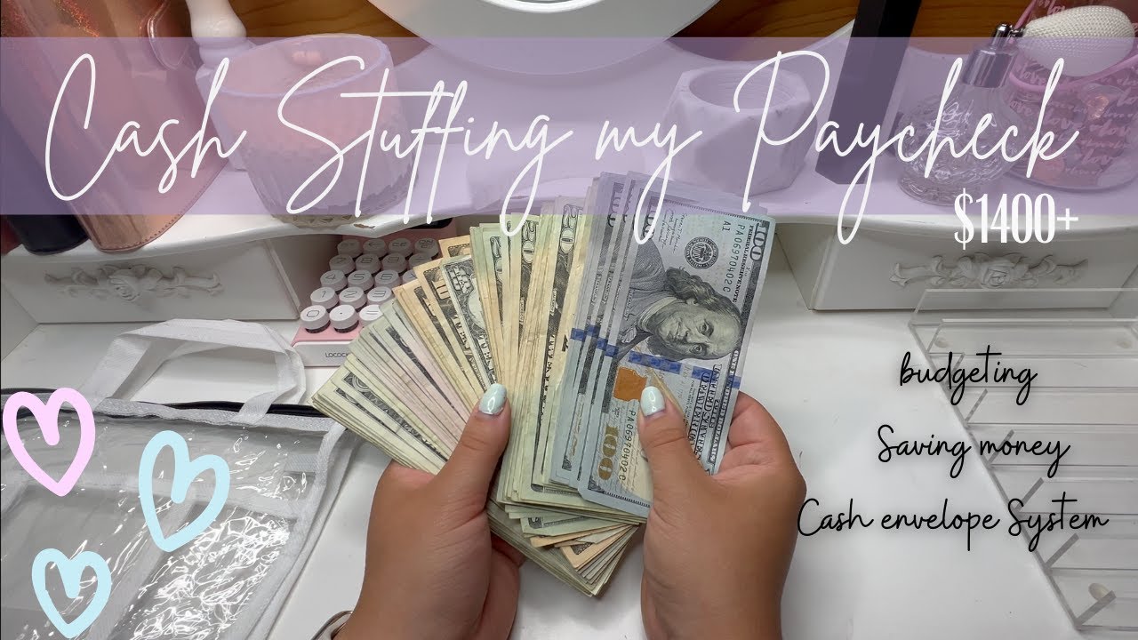 $1400+ | Cash Envelope Stuffing | 2024 | Cash Stuffing | How to Save ...
