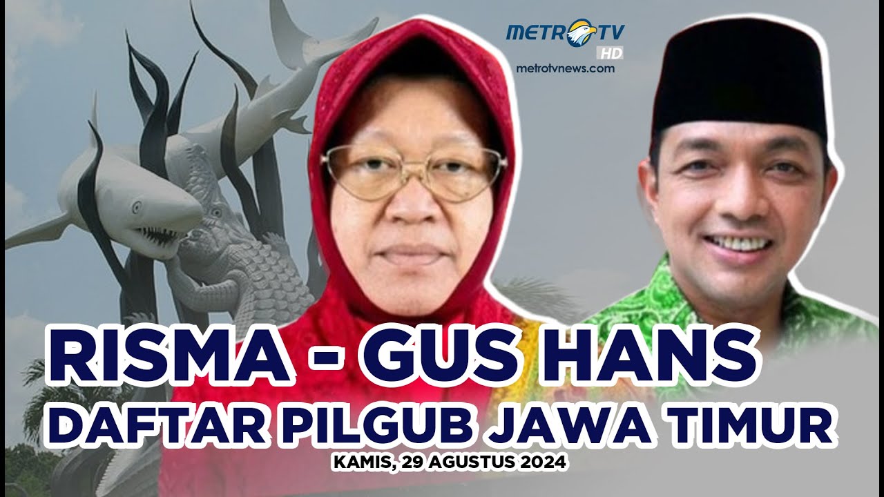 [LIVE] RISMA-GUS HANS DAFTAR PILGUB JATIM DI KPUD JAWA TIMUR - YouTube