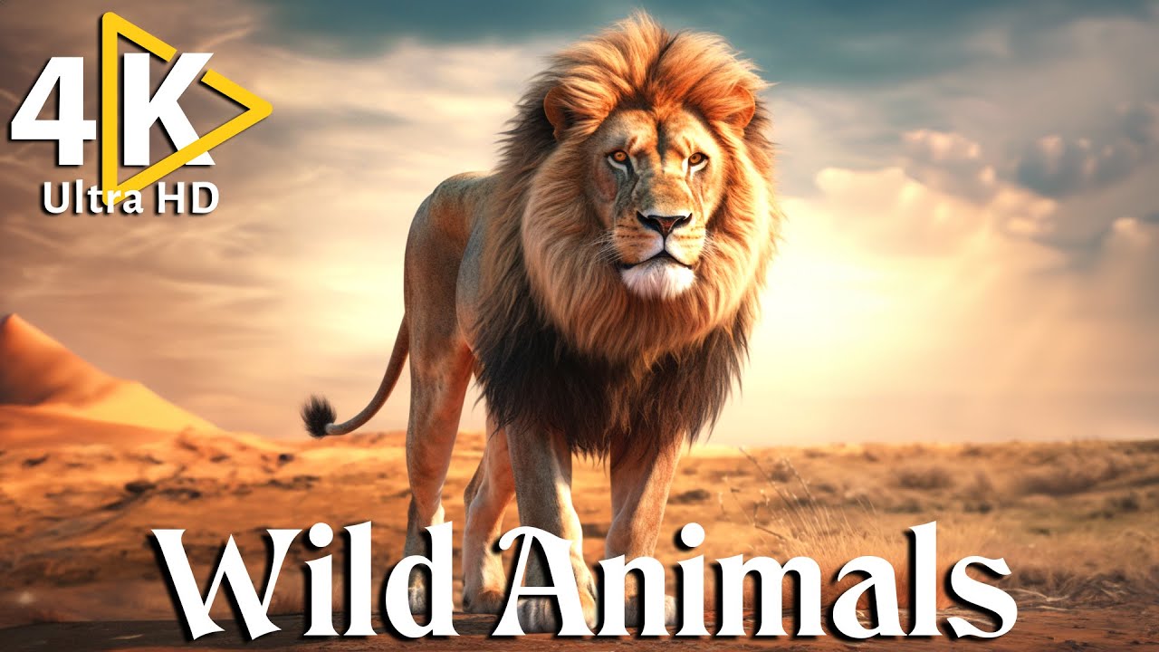 Africa Safari 4K VIDEO (ULTRA HD) - Scenic Wildlife Film With Soothing ...