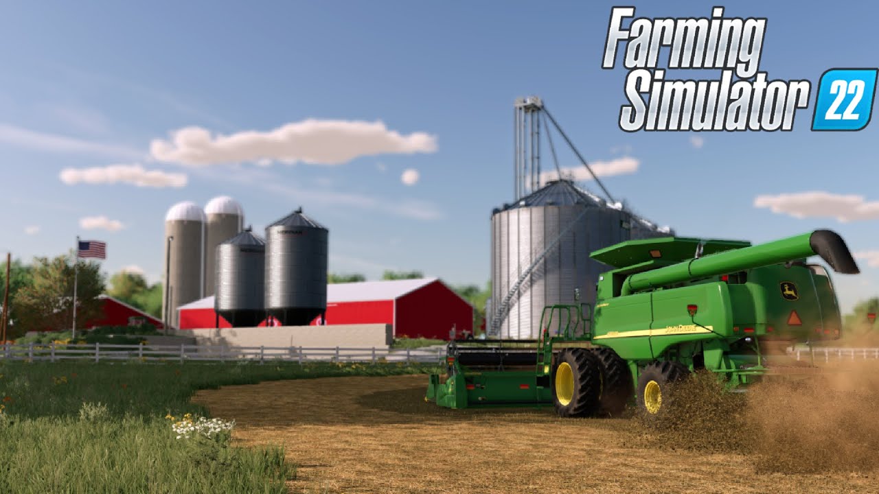 BEAN HARVEST, IOWA EDITION!!! | Cedar Ridge Iowa 4x | Farming Simulator ...