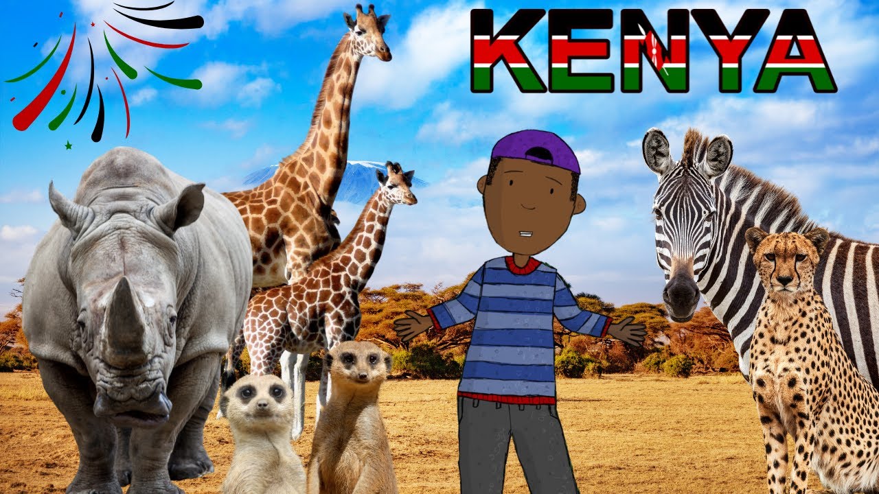 Explore Kenya’s Amazing Animals! 🦁 Safari Adventure for Kids with Kamau ...