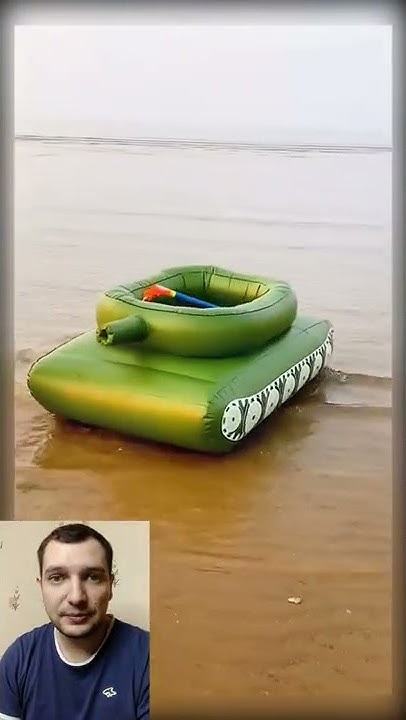 НАДУВНОЙ ТАНК-МАТРАС ДЛЯ БАССЕЙНА - YouTube