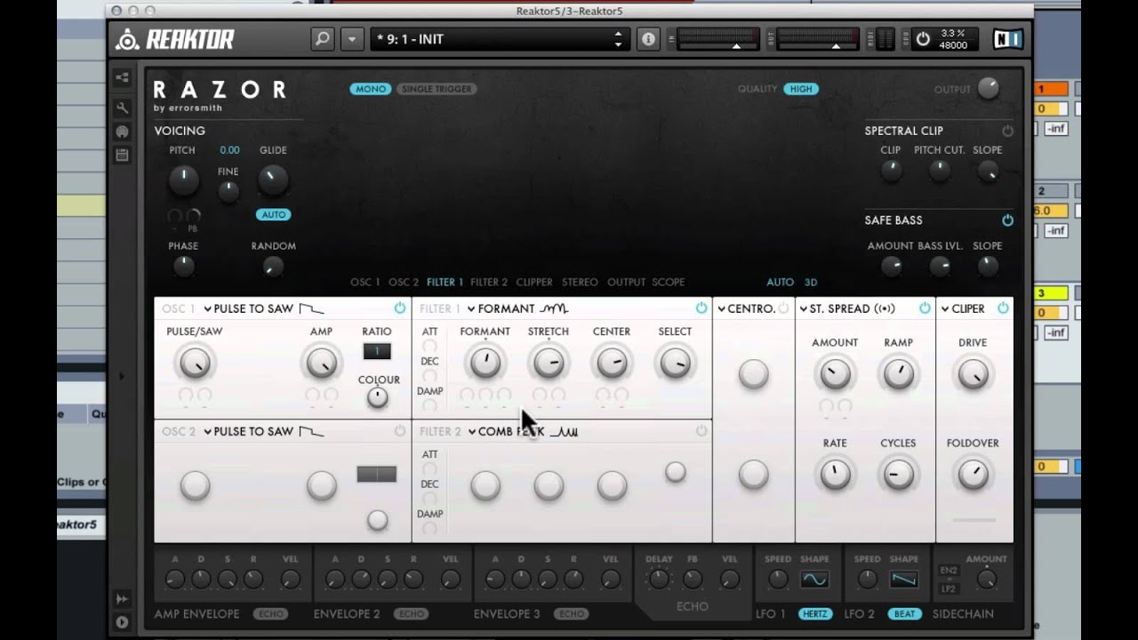 [Ableton Tutorial] - "Dubstep Bass With NI's Razor in Ableton Live ...