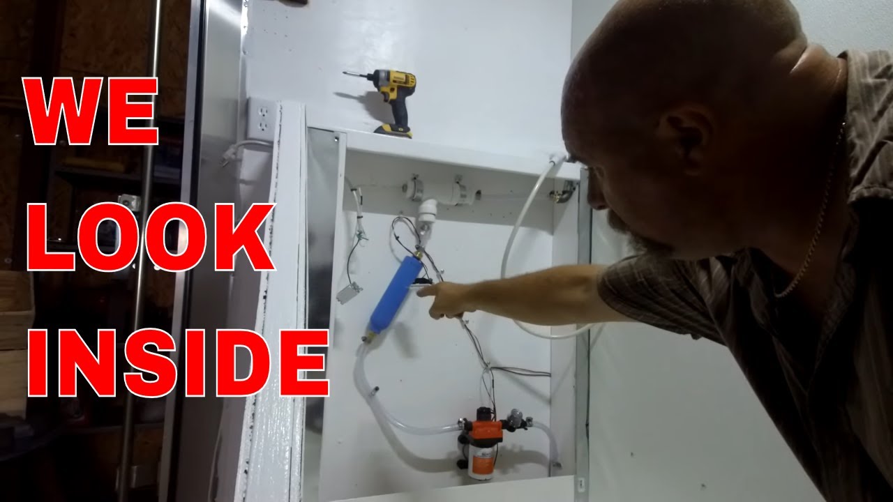 526 Hour shower build part 2 / Cargo trailer RV Conversion - YouTube