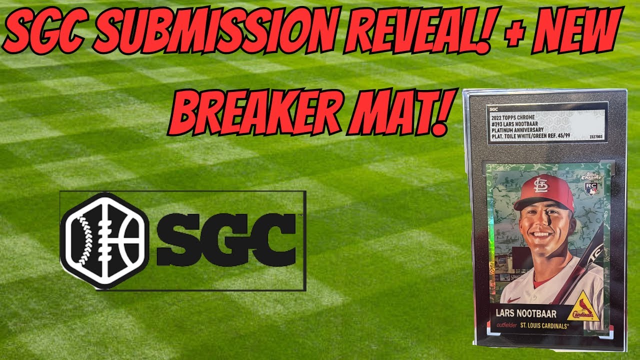 13 Card SGC Submission Reveal! + New Custom Breaker Mat! - YouTube