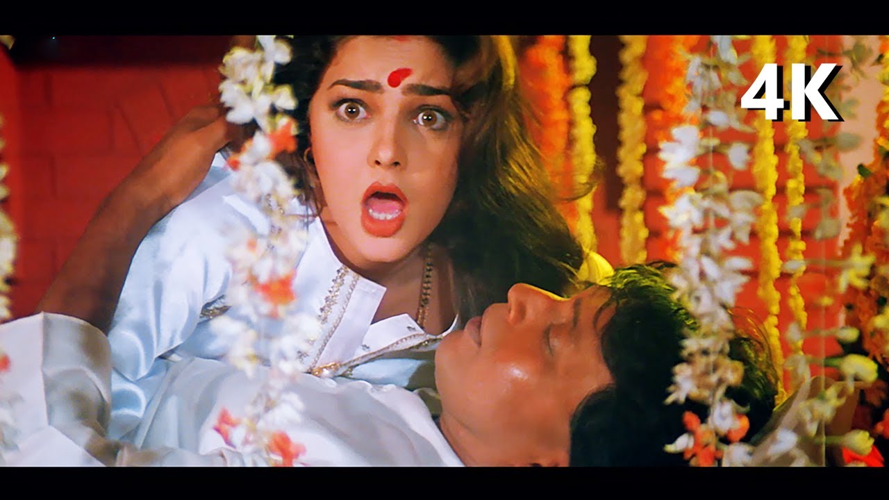 Ahankaar Movie 4K Song | Button Meri Kurti Ka | Mithun & Mamta Kulkarmi ...