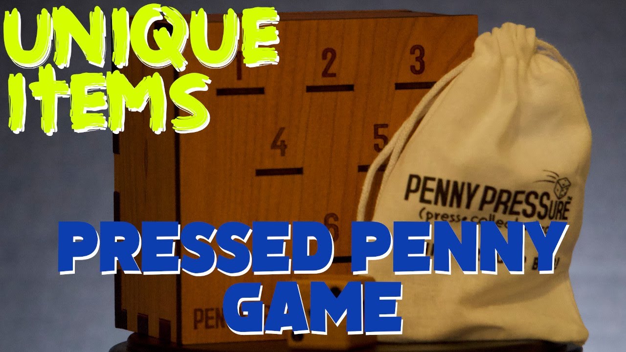 Pressed Penny Game | Penny PRESSure - YouTube