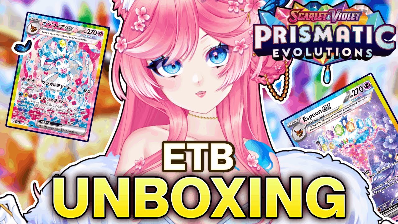 【Handcam Stream】Opening A SUPER RARE Prismatic Evolutions ETB! - YouTube