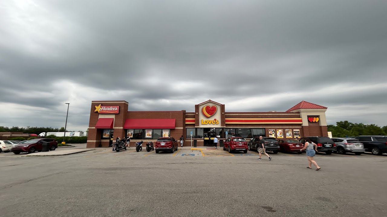 Pit Stop Tour Of A Hardee’s/Love’s Travel Stop In Corbin, KY - YouTube