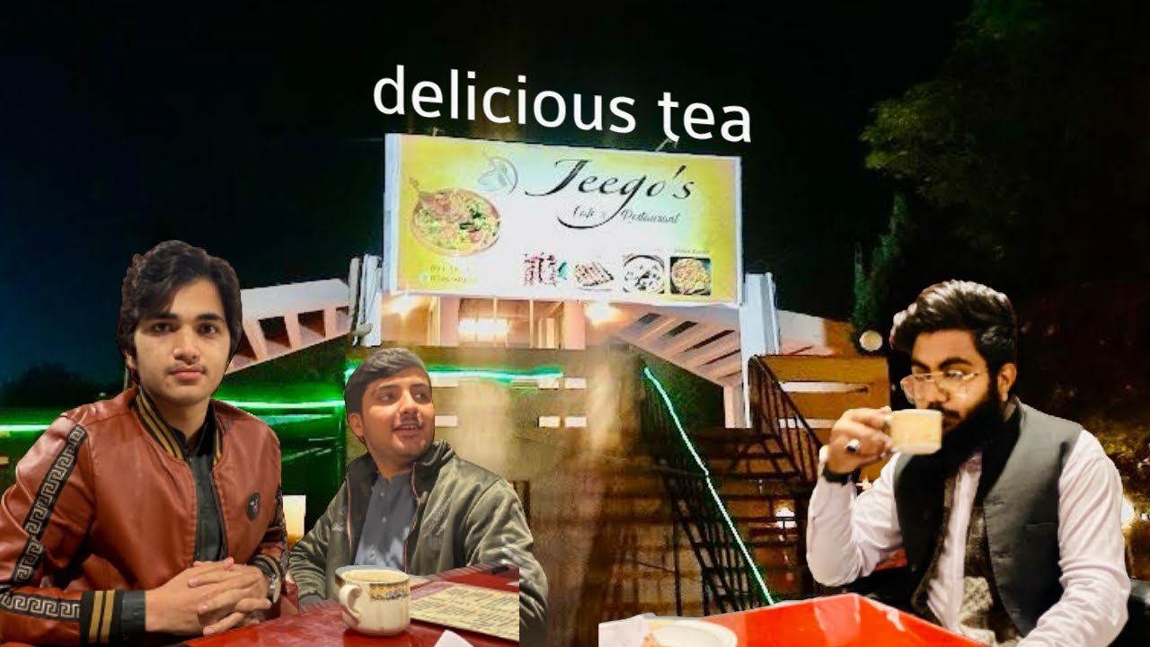 Visit to jeego's cafe with friends | Fantastic tea☕☕ |Muhammad Jareer ...