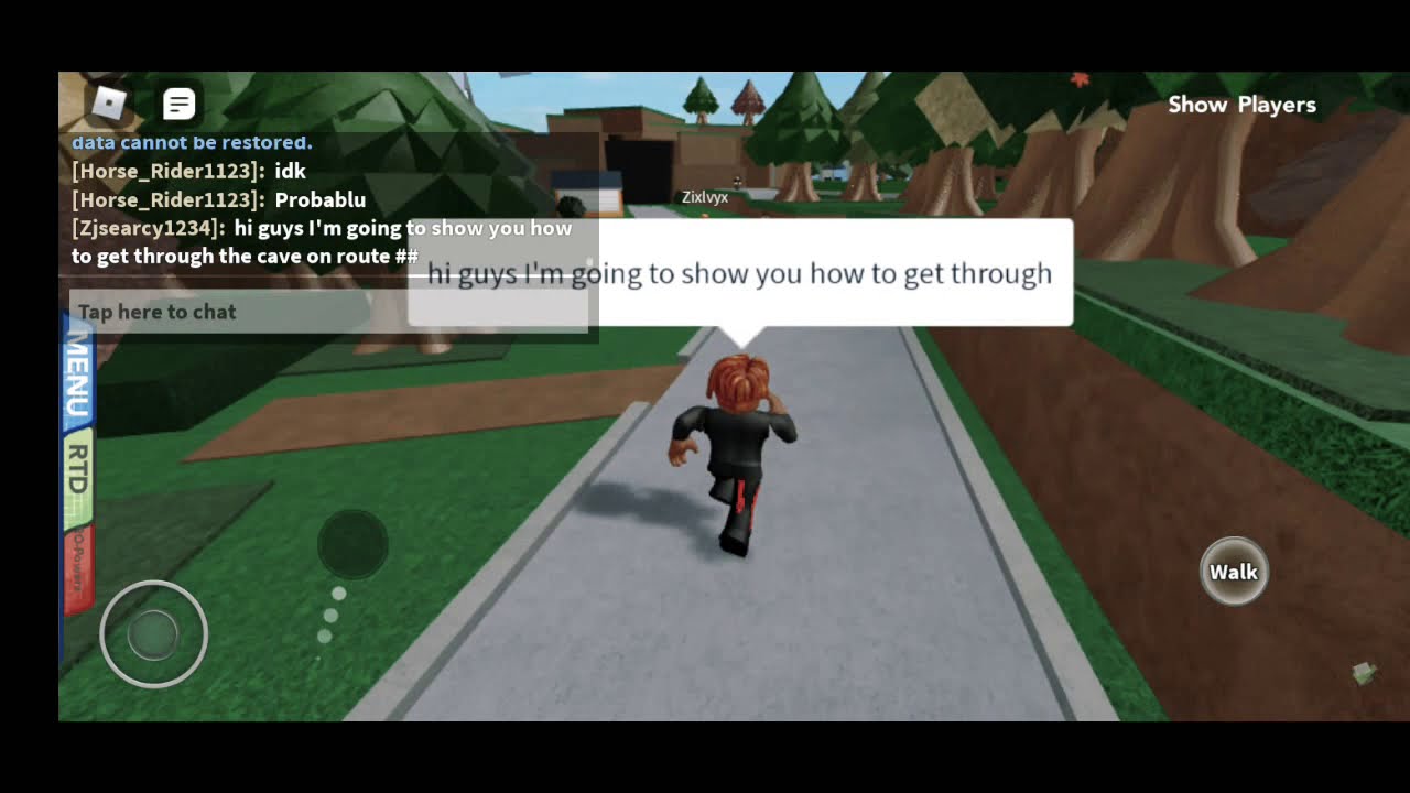 how to get through the cave on route 10 - YouTube