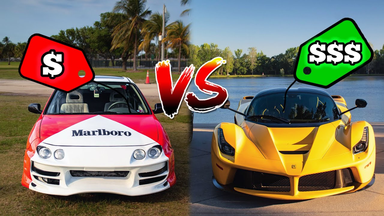 $1 vs $10,000,000 car - YouTube