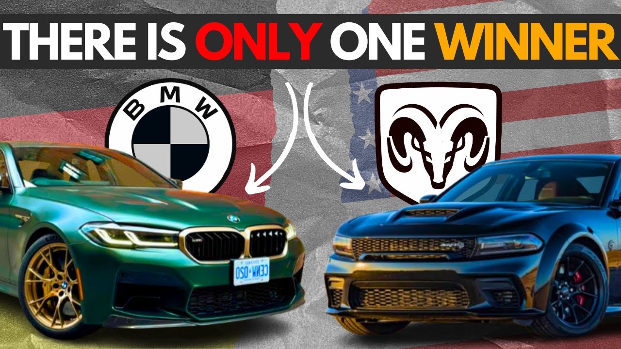 Bmw M5 CS vs. Dodge Charger Hellcat Redeye: UNDER 5 MINS - YouTube