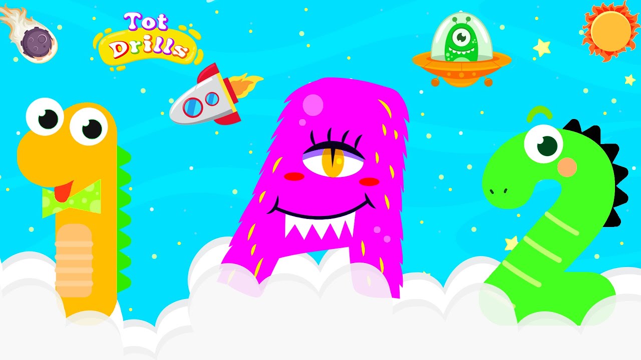 ABC and 123 learning for 2 year olds | The Best of Toddler Fun Learning ...