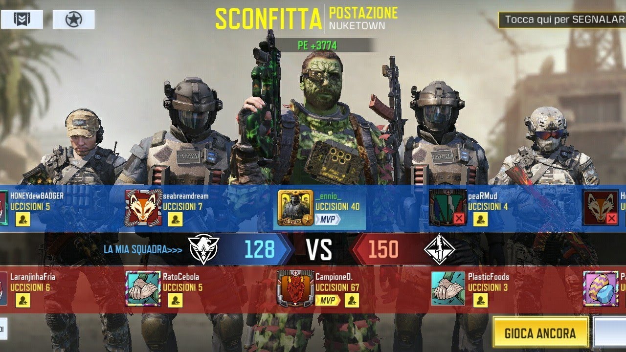 call of duty mobile ita 40 kill - YouTube