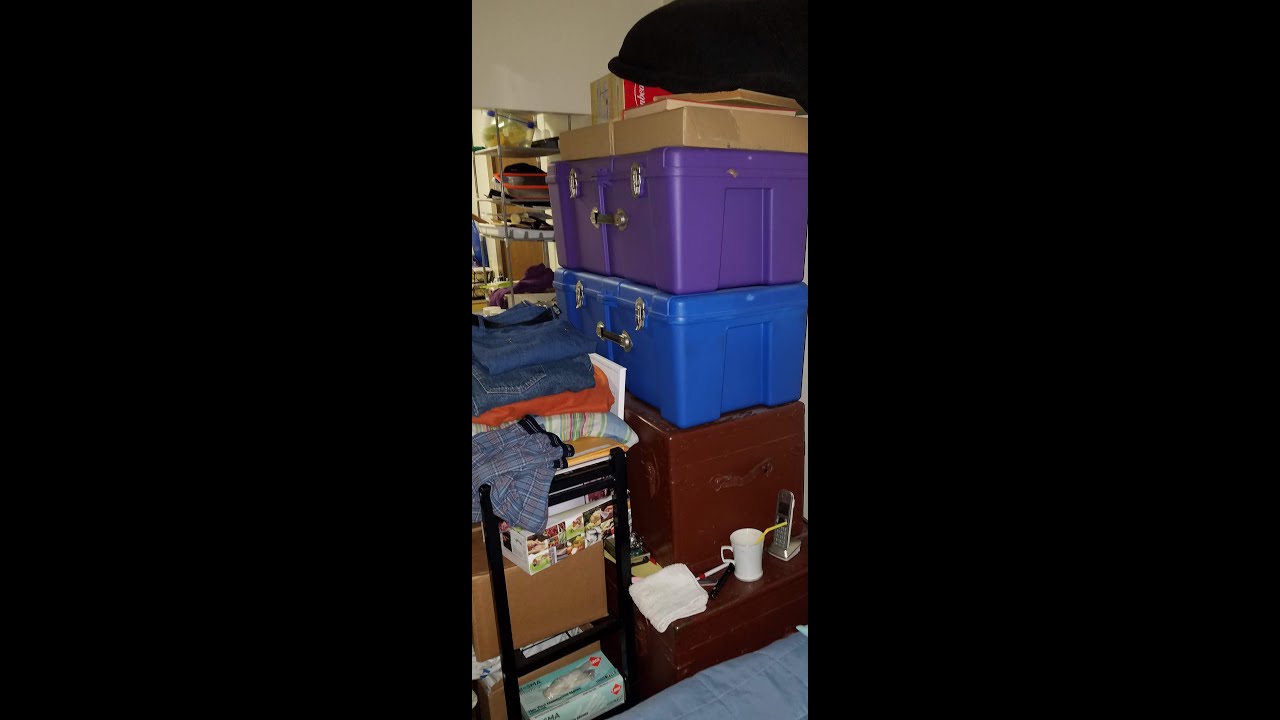 The 1st video of my inherited hoard at the storage facility. Storage #1 ...