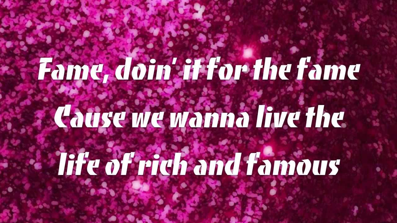 Lady Gaga - The Fame Lyrics (HD) - YouTube
