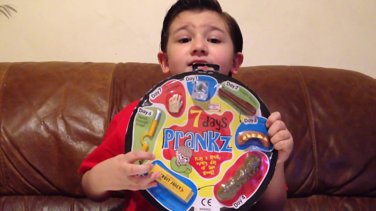 Rory opens seven days prank set - YouTube